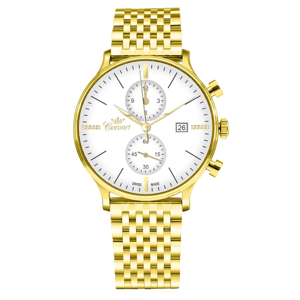 Buy Coronet Diamond Men’s Watch Online in UAE | Sharaf DG