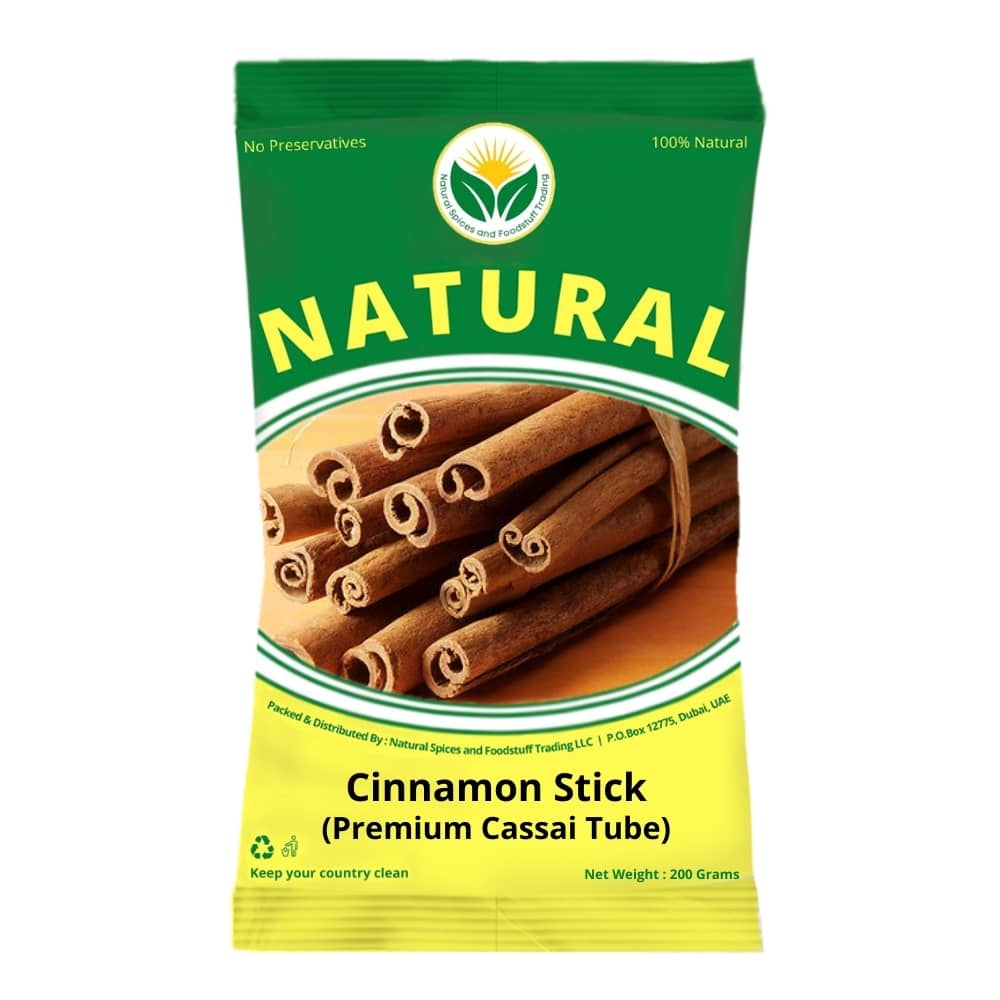 Buy Natural Cinnamon Stick (premium Cassai Tube) 350g Online in UAE ...