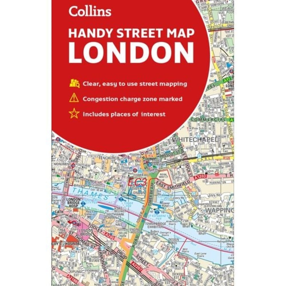Collins London Handy Street Map price in Bahrain, Buy Collins London ...