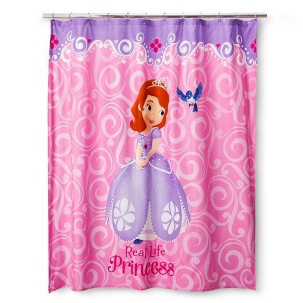 Buy Sofia The First Disney Sofia Scrolls Shower Curtain Online in UAE | Sharaf DG