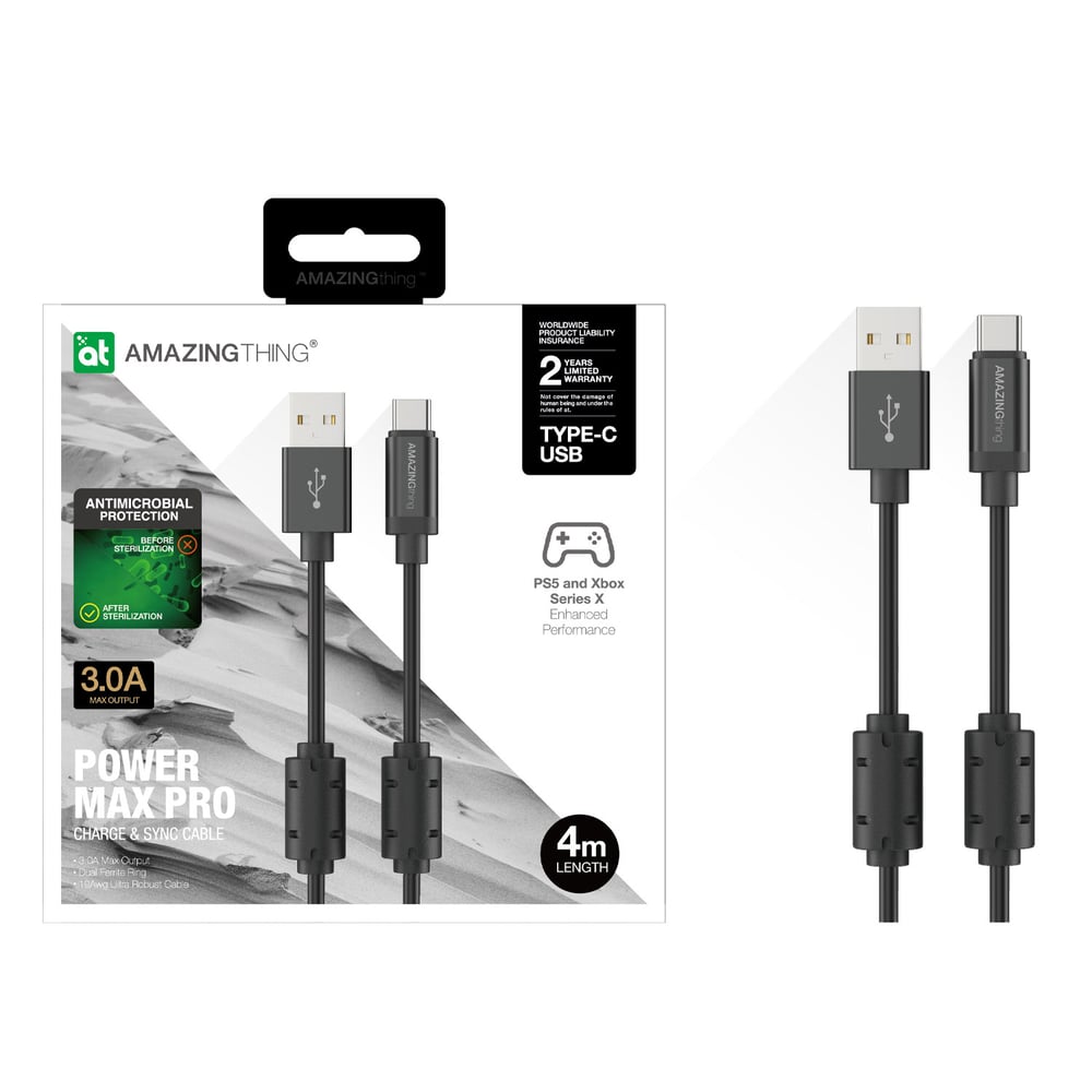 Buy Amazing Thing 3.0a Power Max Pro Type-c Usb-c To Usb-a [4 Meter ...