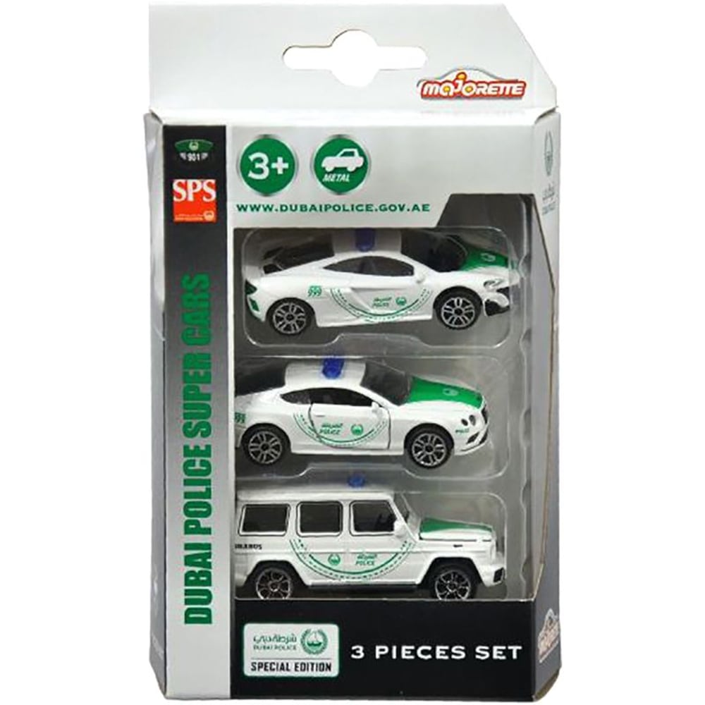 اشترِ Majorette 212057265047 Dubai Police 3 pieces Set Toy عبر الإنترنت ...