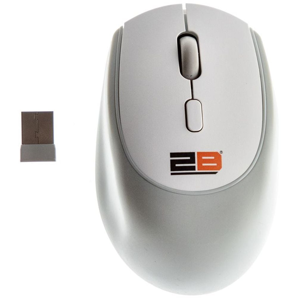 Buy 2B Optical Wireless Mouse Grey Online in UAE | Sharaf DG