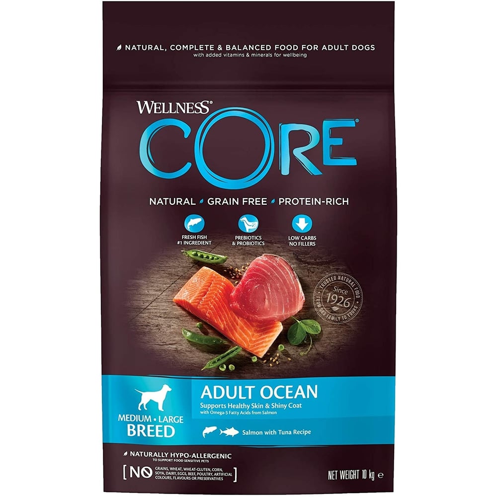 Buy Wellness Core Dog Ocean 10kg Online in UAE | Sharaf DG
