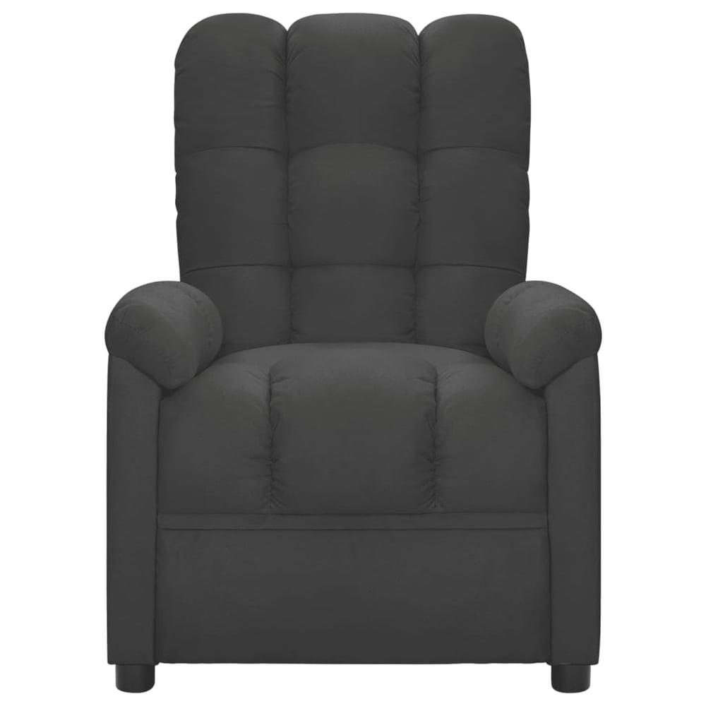 Buy Vidaxl Massage Recliner Dark Grey Fabric Online In Uae Sharaf Dg
