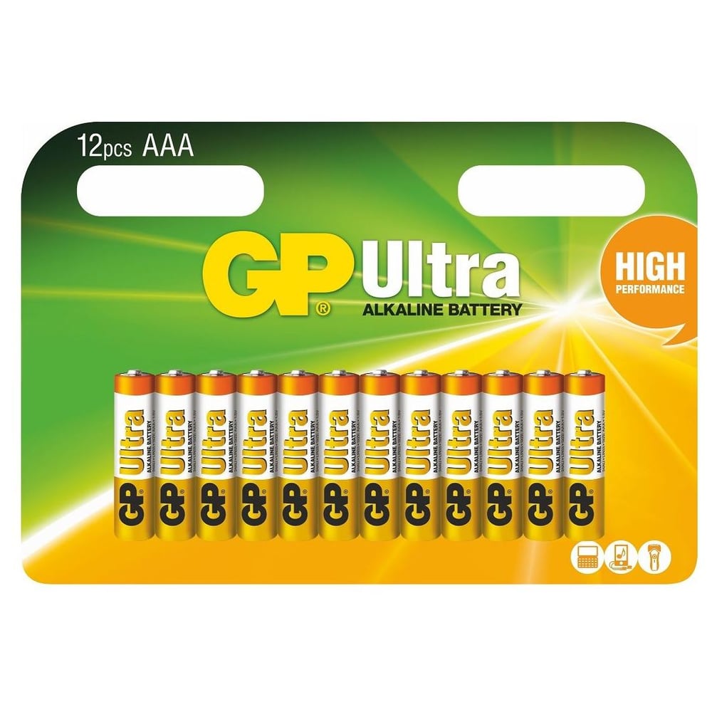 GP AAA Ultra Alkaline Battery 12pcs GP24AU-2UED12 price in Bahrain, Buy ...