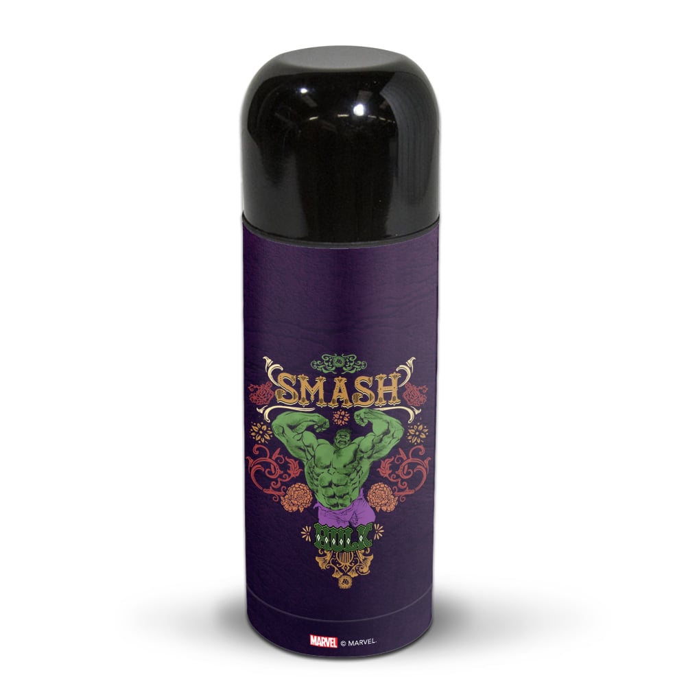 Marvel Flower Incredible Hulk Thermos Flask by Wackylicious price in ...