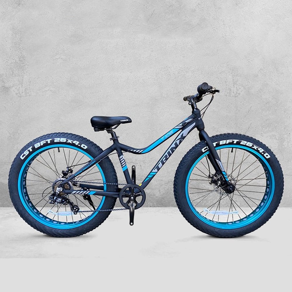 Buy Trinx T106 26 Inch Fat Bike, Black-blue Online in UAE | Sharaf DG