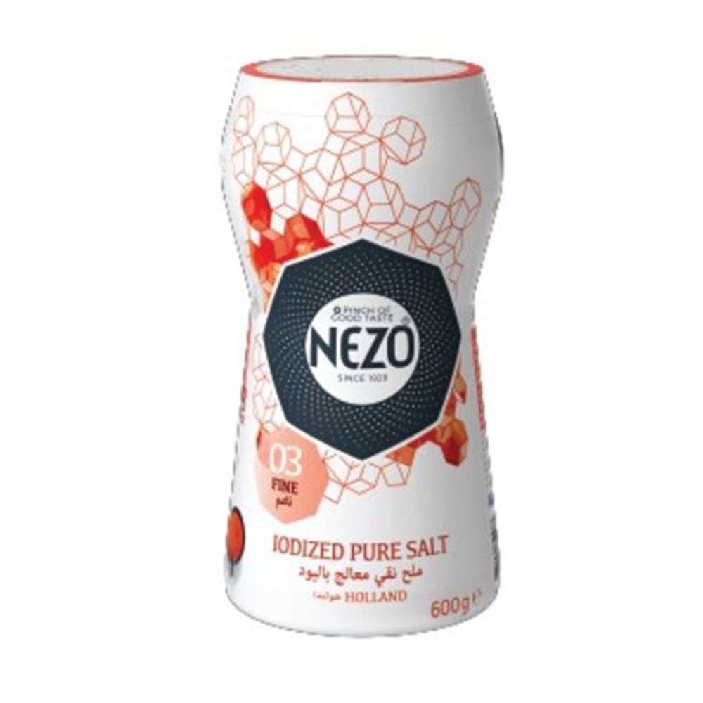 Buy Nezo Pure Salt Red Bottle 600g Online in UAE | Sharaf DG