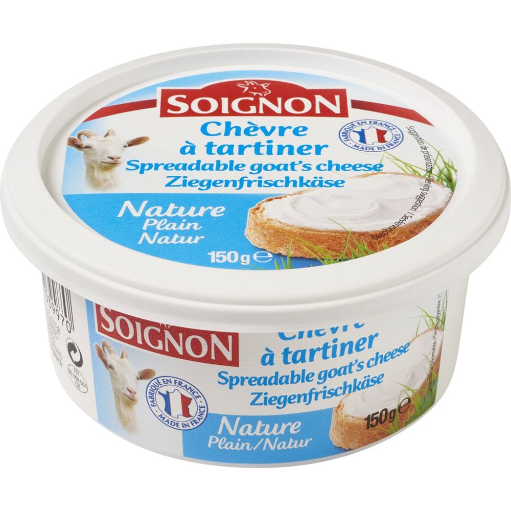 أسعار وخصومات Soignon Spreadable Goat Cheese 150gm في عُمان