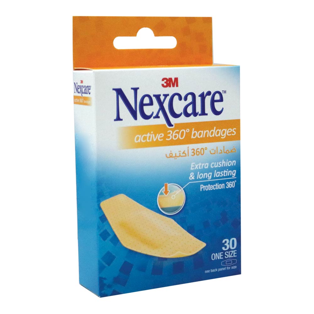 Buy 3M Nexcare Active Bandages 30’s Online in UAE | Sharaf DG