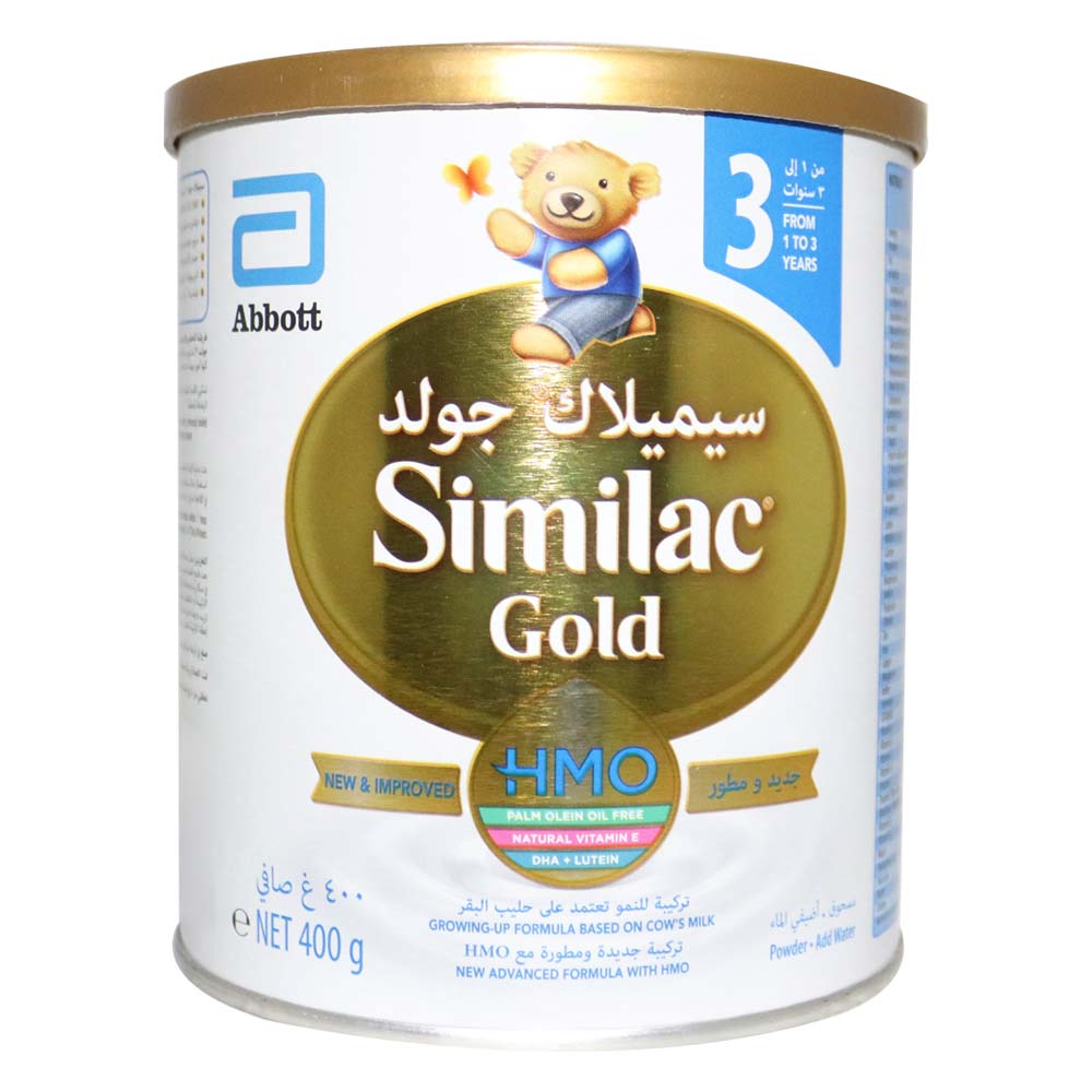 Buy Similac Gold HMO 3 400G Online in UAE | Sharaf DG