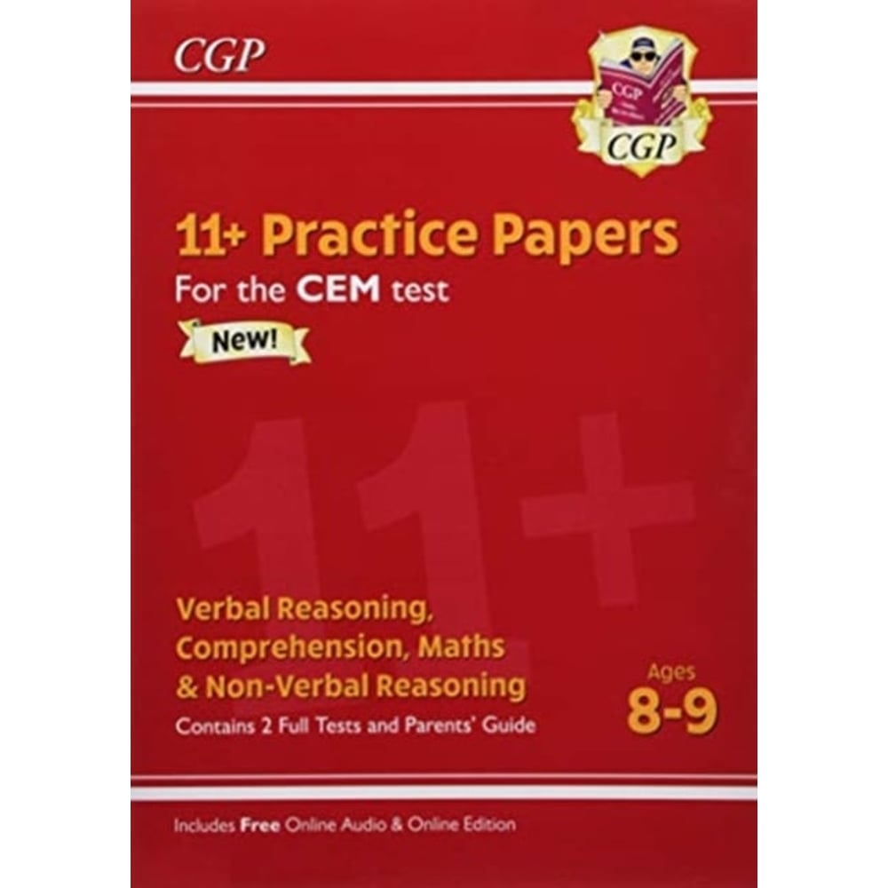 New 11+ CEM Practice Papers – Ages 8-9 (with Parents’ Guide & Online ...