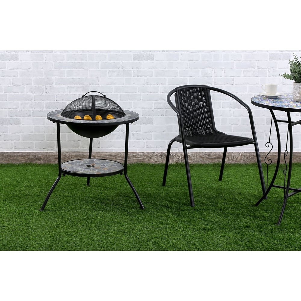 Buy Pan Emirates Fabrilla Fire Pit With Barbecue Online in UAE | Sharaf DG