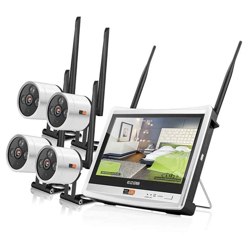 Buy 2B CM719 960p Vision Motion Alarm 4CH WIFI IP Camera Nvr Kits With ...