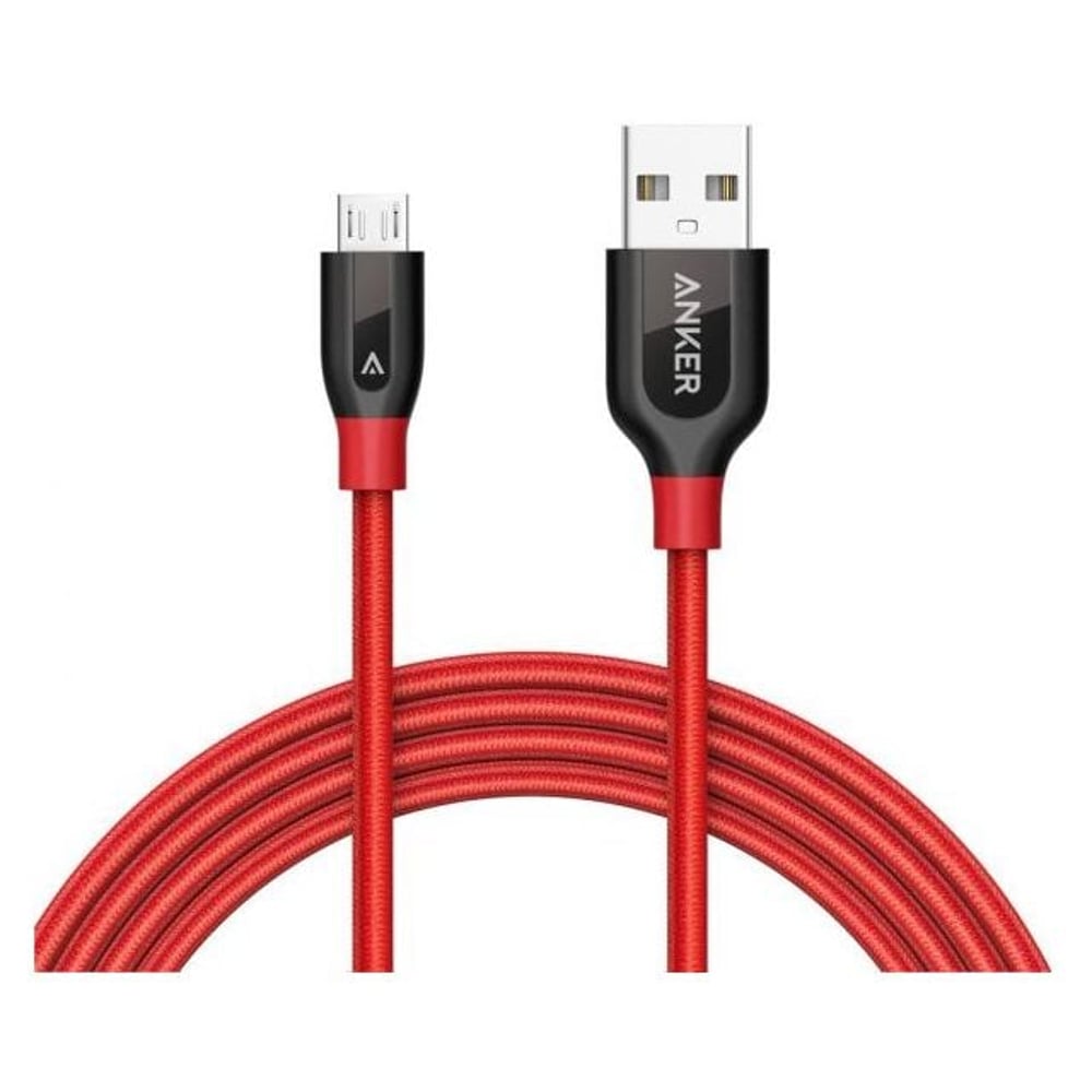 اشترِ Anker Powerline Plus Micro USB Cable 3m Red – A8144091 عبر ...