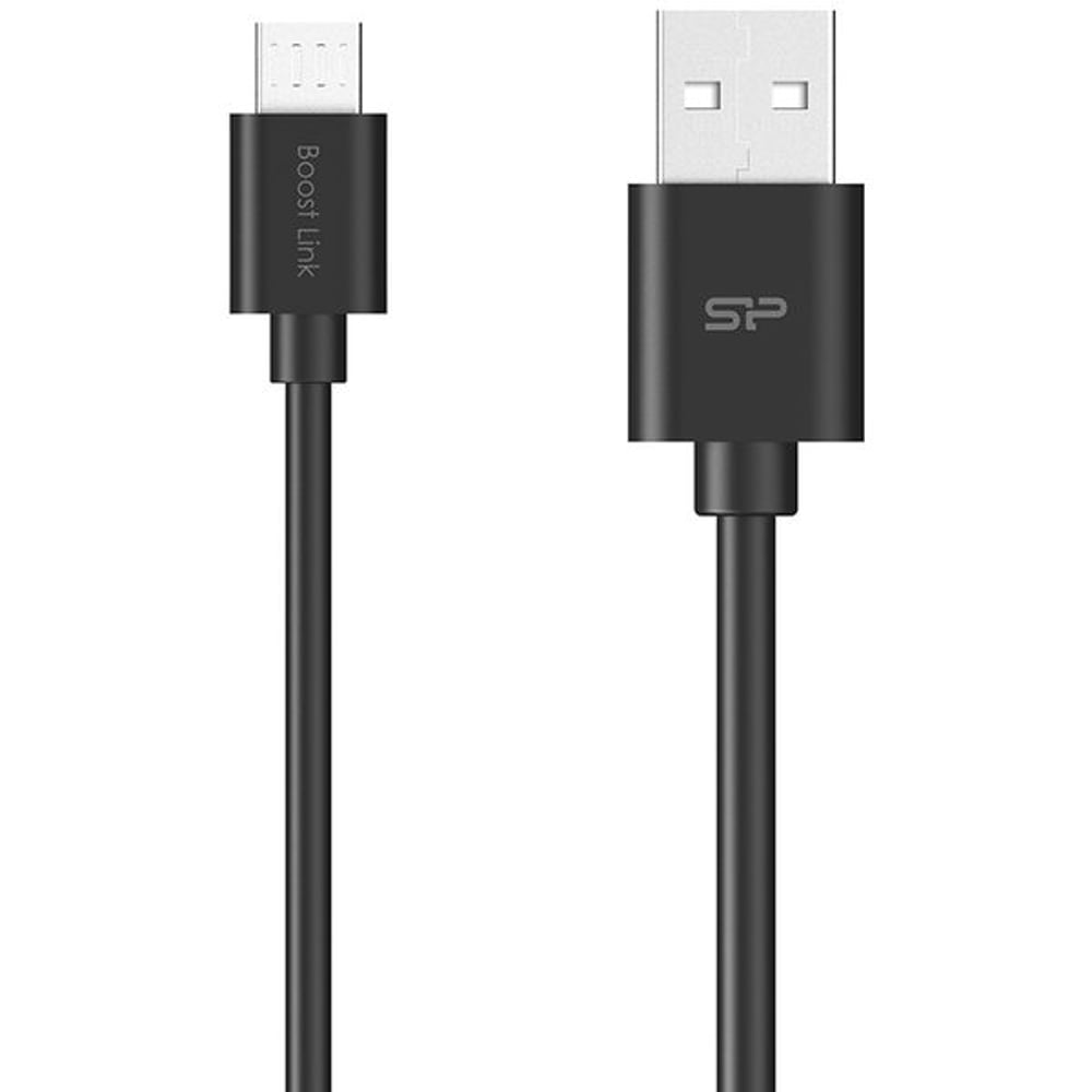Buy Silicon Power Micro USB Cable 1m Black Online in UAE | Sharaf DG