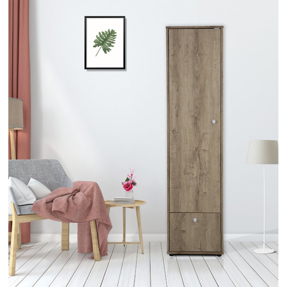 Buy Home Style Carter 1 Door Kids Wardrobe With 1 Drawer Online in UAE ...