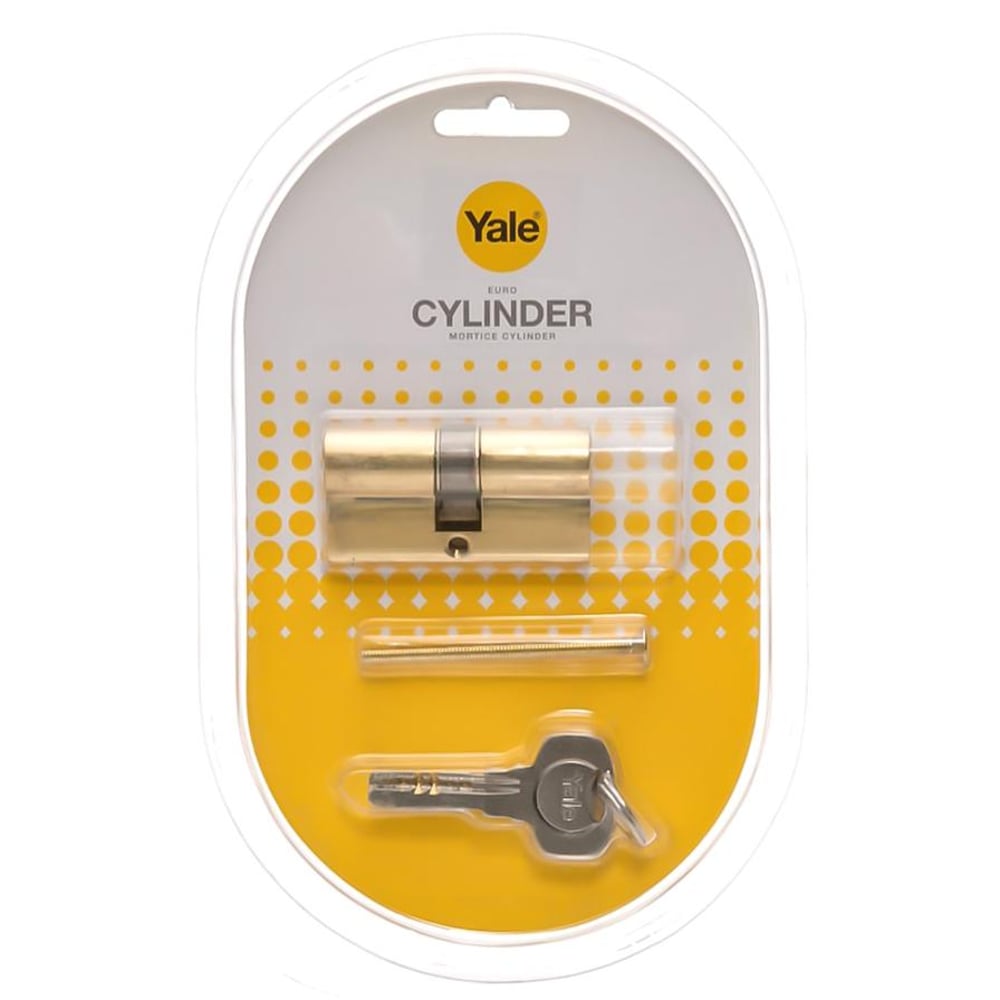 أسعار وخصومات Yale XV-30-30DK-PB Dimple Key Cylinder (60 mm, Brass) في ...