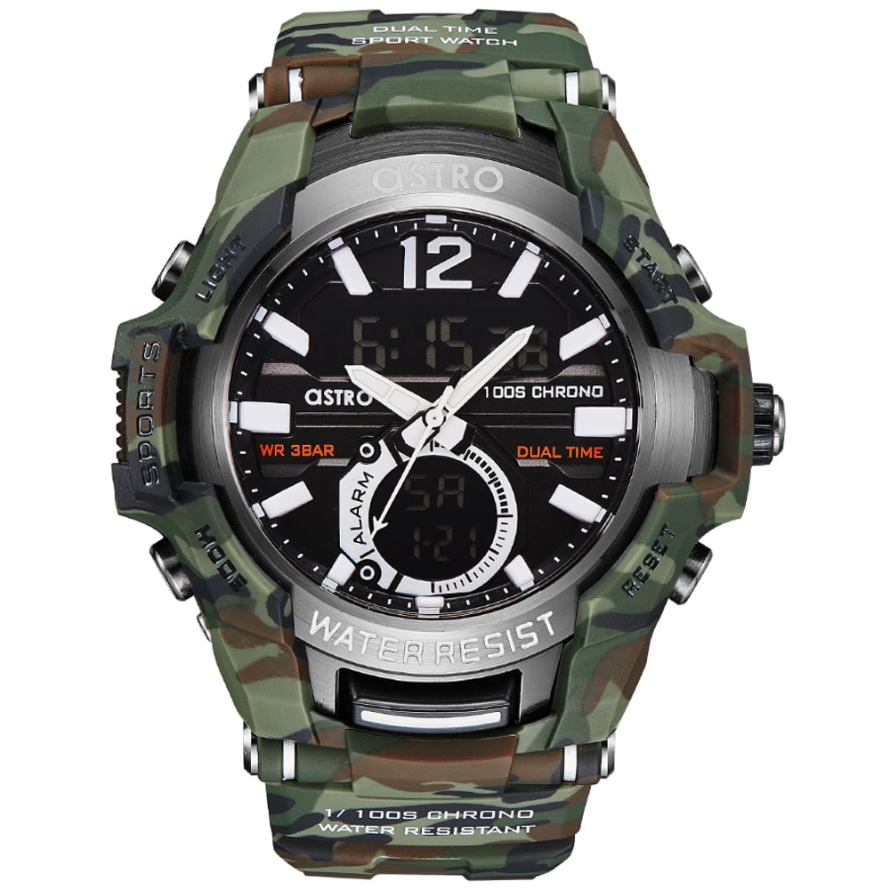 اشترِ Astro Men’s Analog-digital Black Dial Watch – A22801-pphb عبر ...