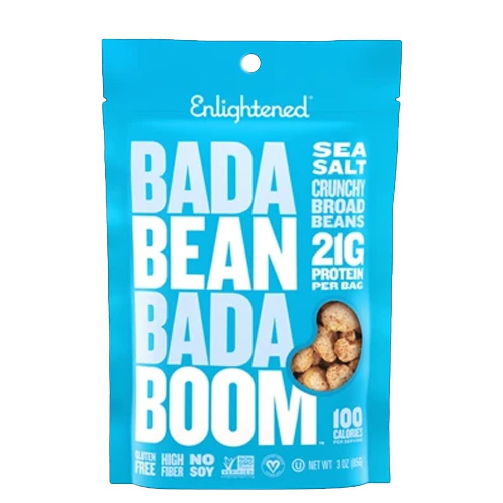 Buy Bada Bean Bada Boom Broad Beans Sea Salt 85g Online in UAE | Sharaf DG