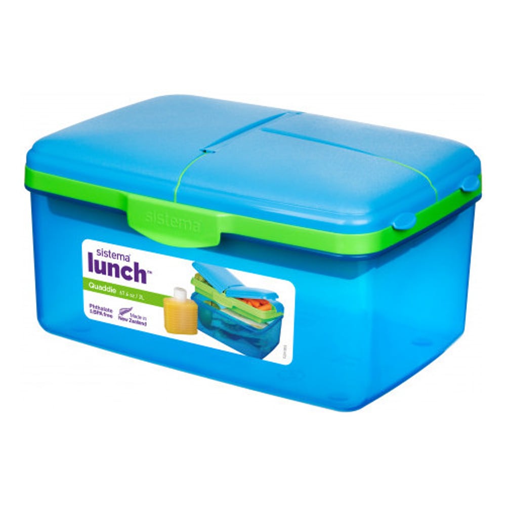 Sistema Quaddie Lunch Box 2L price in Bahrain, Buy Sistema Quaddie ...