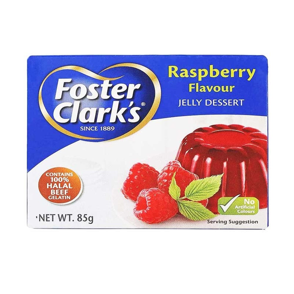 Buy Foster Clarks Jelly Dessert Raspberry Flavour 85g Online in UAE ...