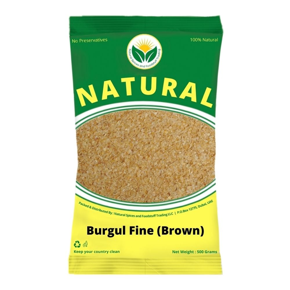 Buy Natural Brown Burgul (fine) 2kg Online in UAE | Sharaf DG
