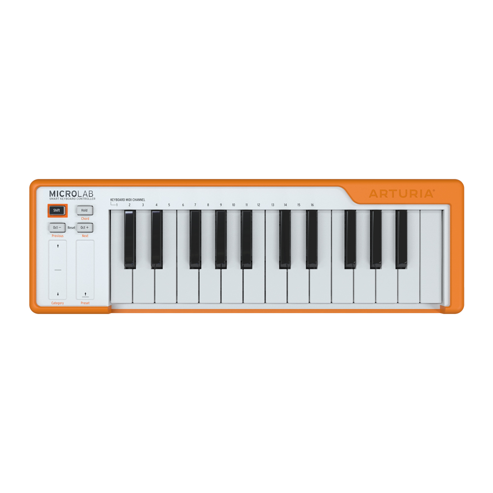 Buy Arturia Microlab 25-key Keyboard Controller – Orange Online in UAE ...