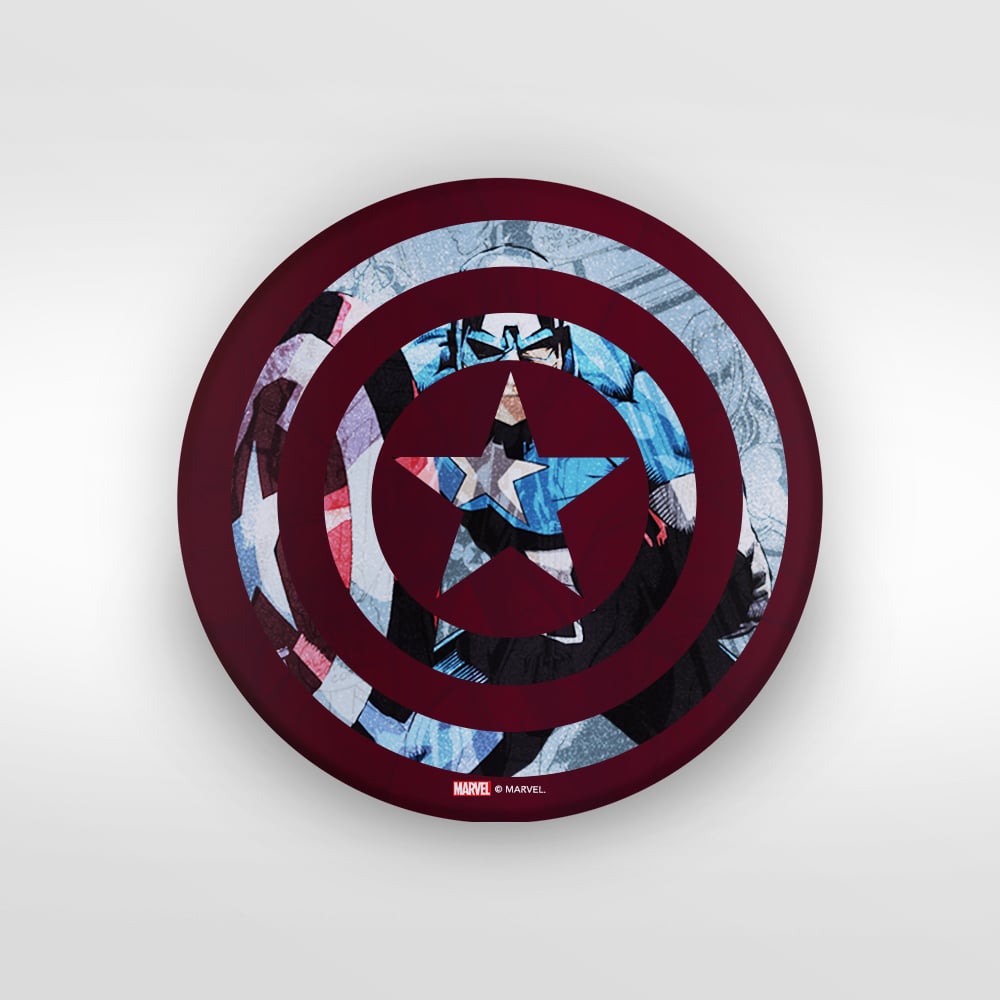 Marvel Captain America Icon Panel Art Round Magnet price in Bahrain ...