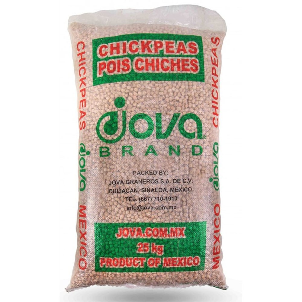 Buy Jova Chickpeas 14mm 25 Kg Bag Online in UAE | Sharaf DG