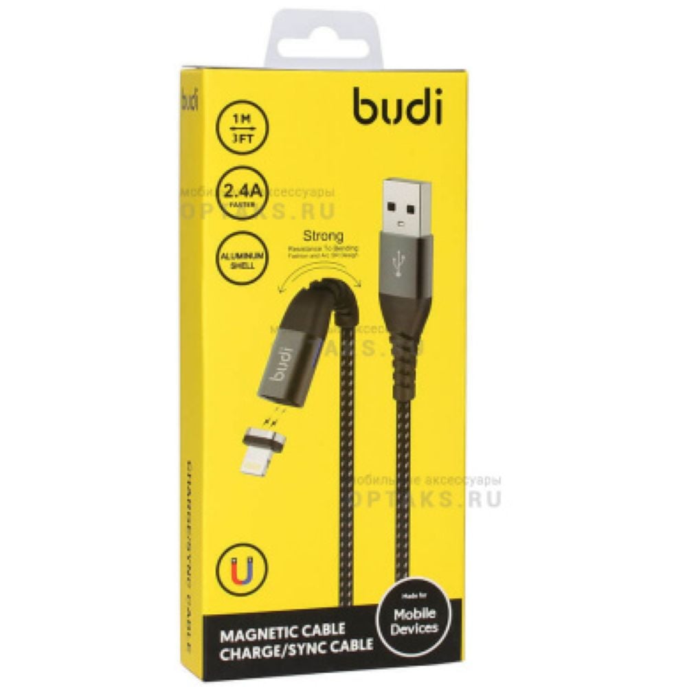 Budi Magnetic Cable 1m Black price in Bahrain, Buy Budi Magnetic Cable ...