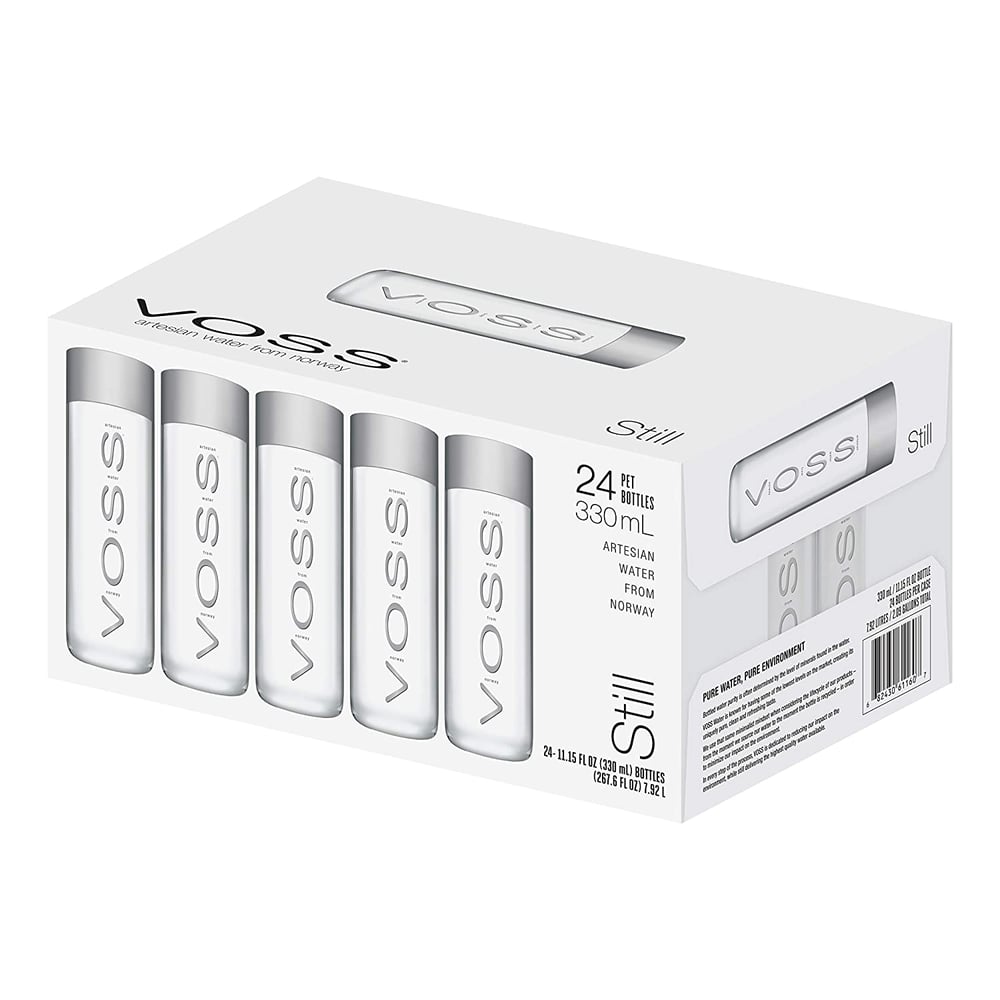 Buy Voss 24-pack Artesian Still Water Pet Bottle 330 ml Online in UAE ...