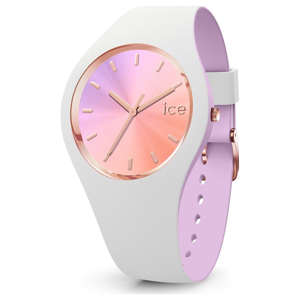 Buy Ice Duo Chic White Orchid Small 3H Women Watch Online in UAE ...