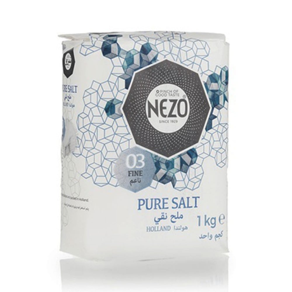 Buy Nezo Pure Salt Blue 03 Fine 1kg Online in UAE | Sharaf DG
