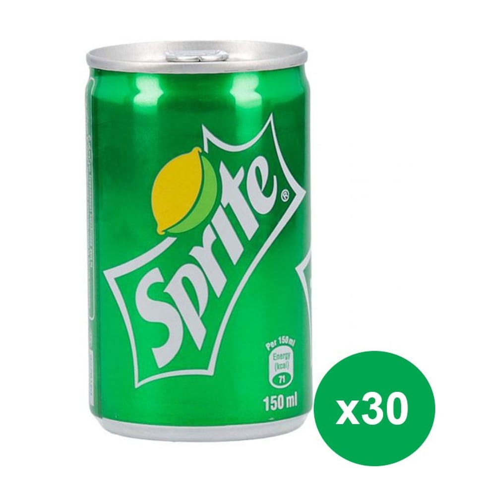 Buy Sprite Soft Drink Can 150ml Pack Of 30 Online in UAE | Sharaf DG