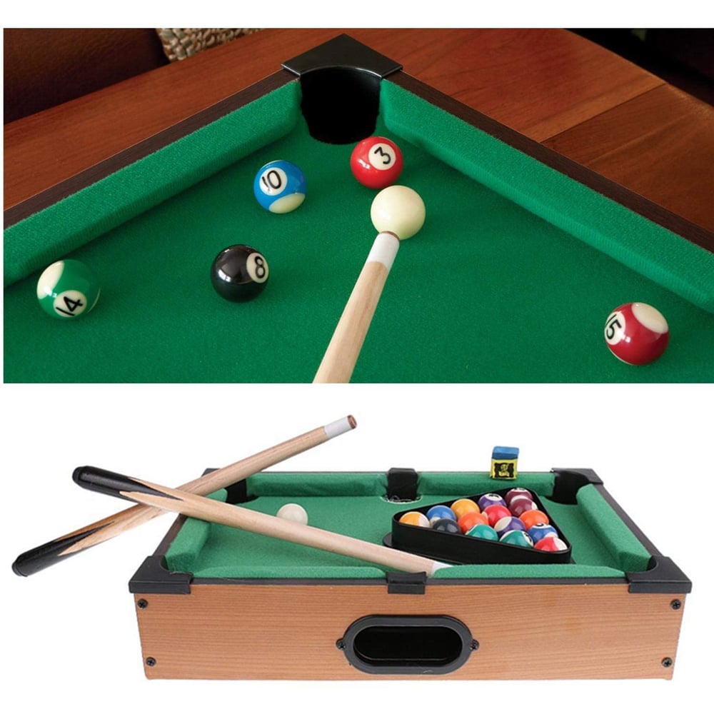 Buy Marshal Fitness Mini Billiard Table Pool Set Children Tabletop Ball ...
