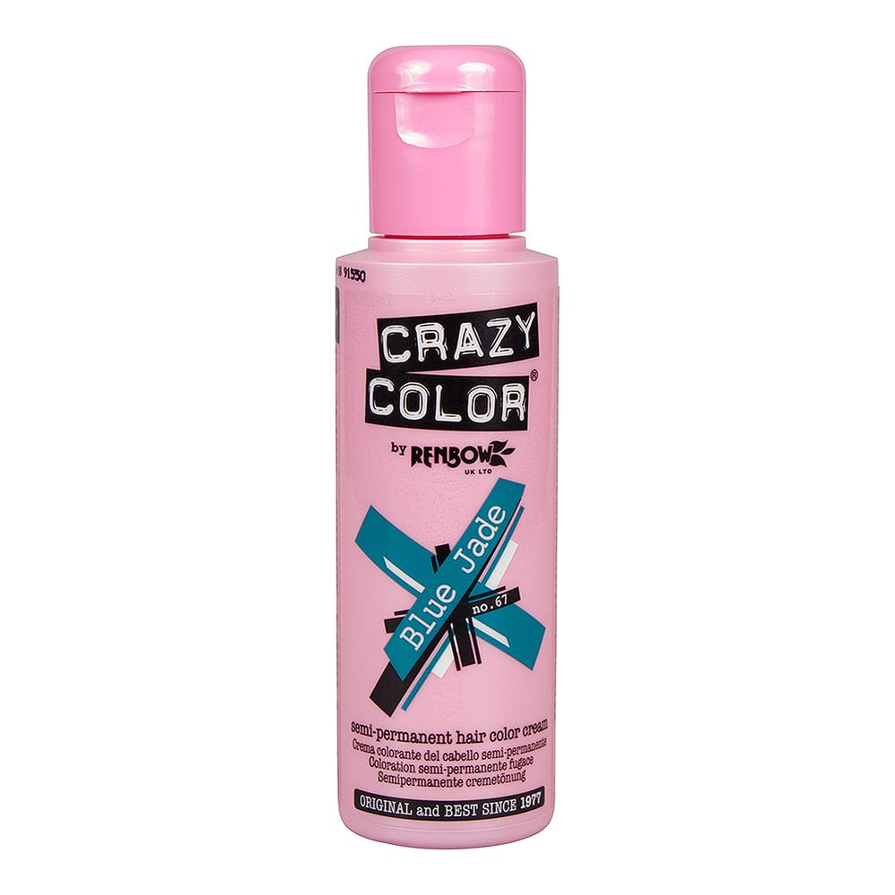 اشترِ Crazy Color Blue Jade Semi-permanent Hair Dye 100ml عبر الإنترنت ...