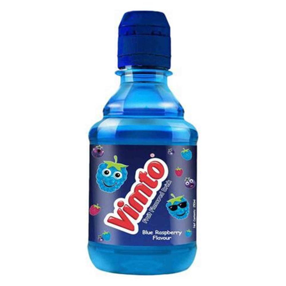 Buy Vimto Drink Pet Bottle Blue Raspberry 250ml (pack Of 24) Online in ...