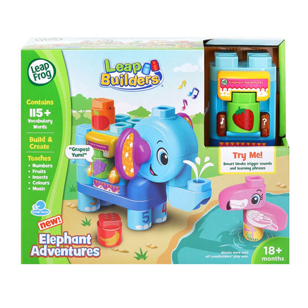 Buy LeapFrog Block Play- Elephant Adventure Online in UAE | Sharaf DG