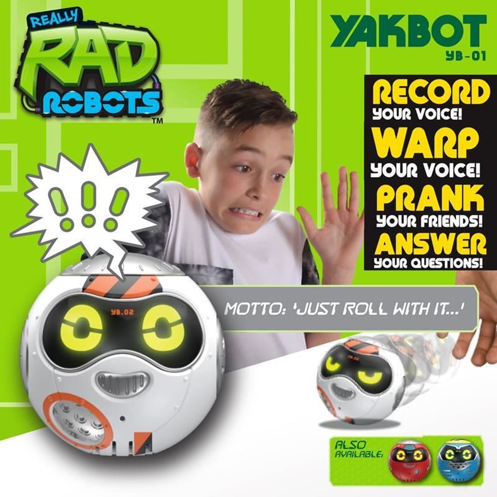 Buy Really Rad Robots Season 1 Yakbot Single Pack CDU(White) Online in ...