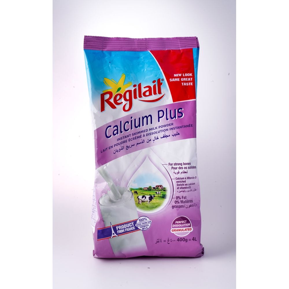 Regilait Fat Free Calcium Plus Instant Skimmed Milk Powder 400gm Online ...