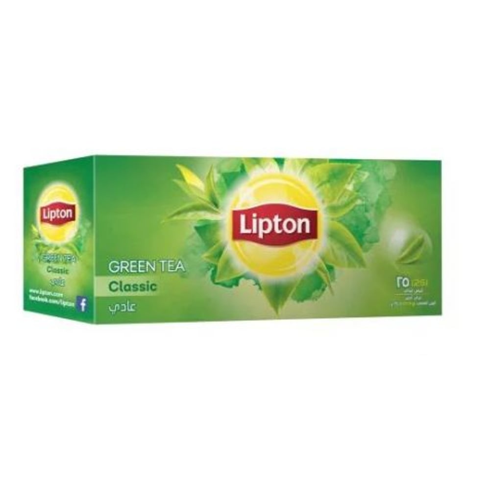 Buy Lipton Green Tea Classic, 25 Teabags Online in UAE | Sharaf DG