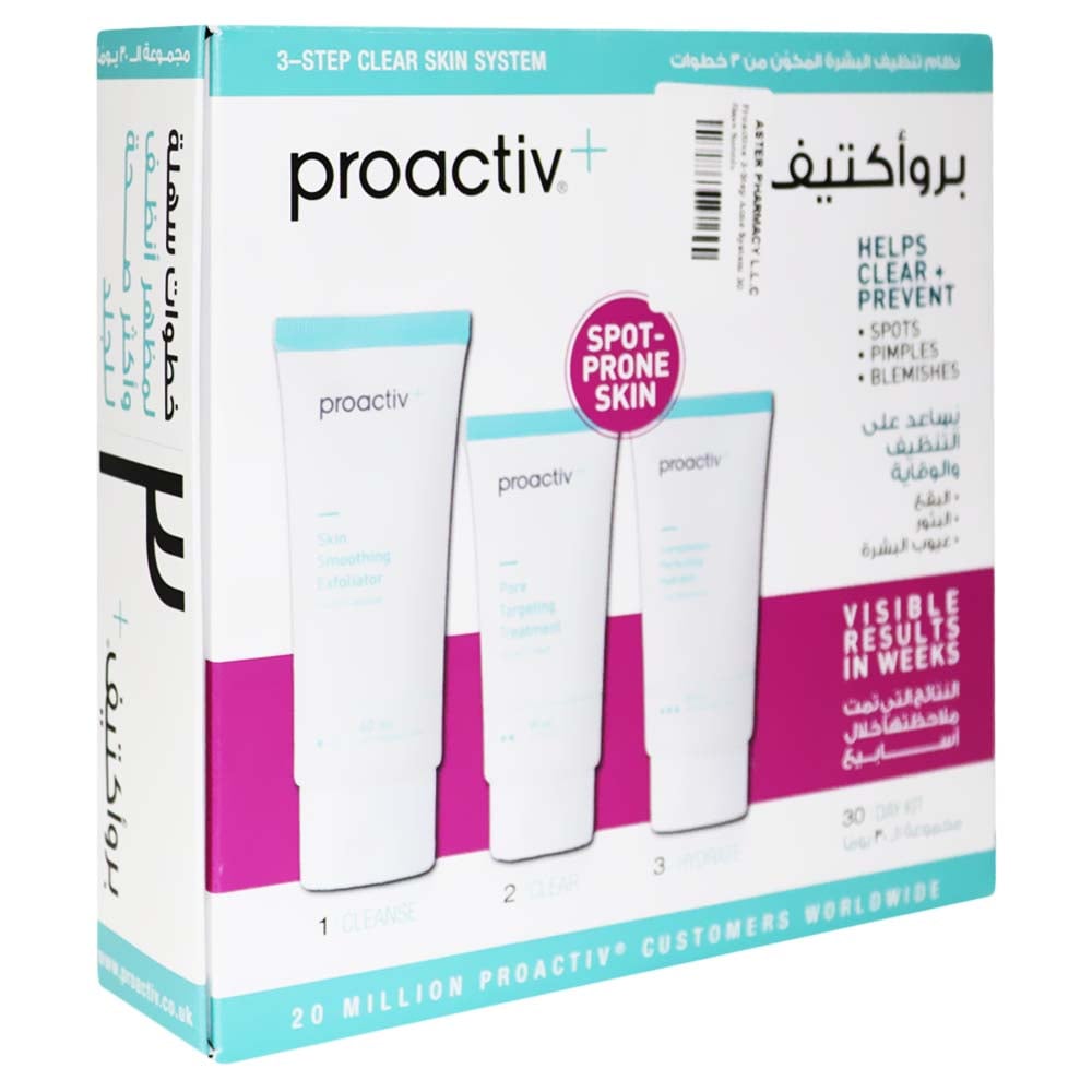 Buy Proactiv 3-Step Acne System 30 Days Supply Online in UAE | Sharaf DG