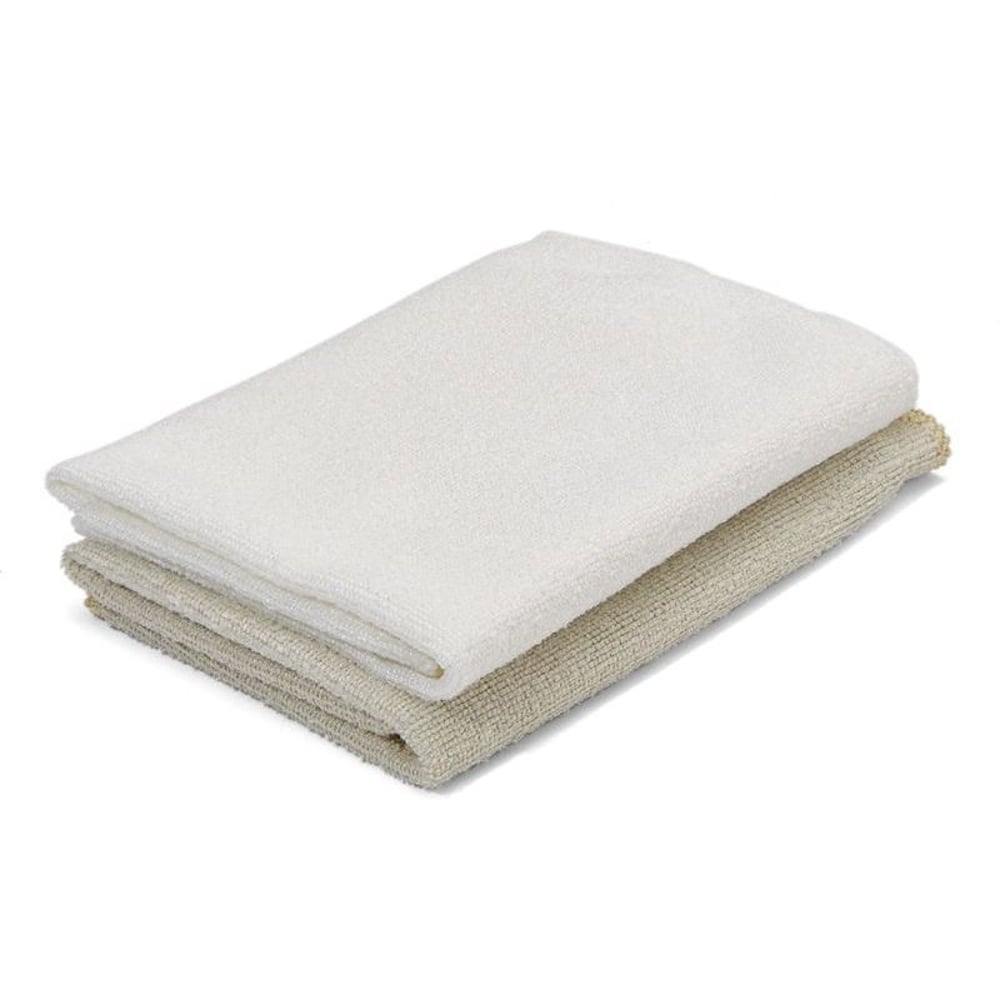 Lock & Lock Microfiber Dish Drying Cloth 2pc Set Beige and White Online ...