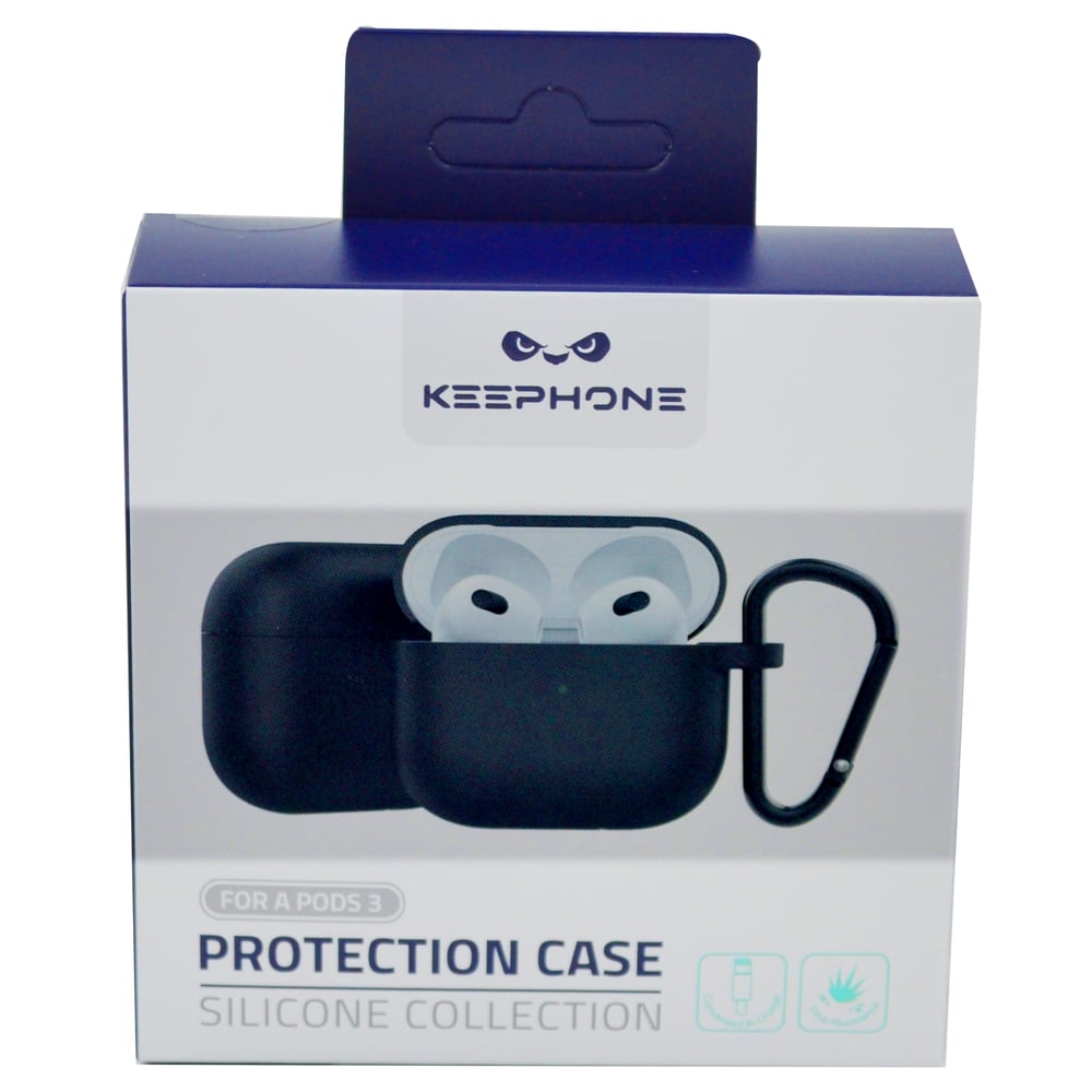 Buy Keephone Airpods3 Silicon Case Black Online in UAE | Sharaf DG