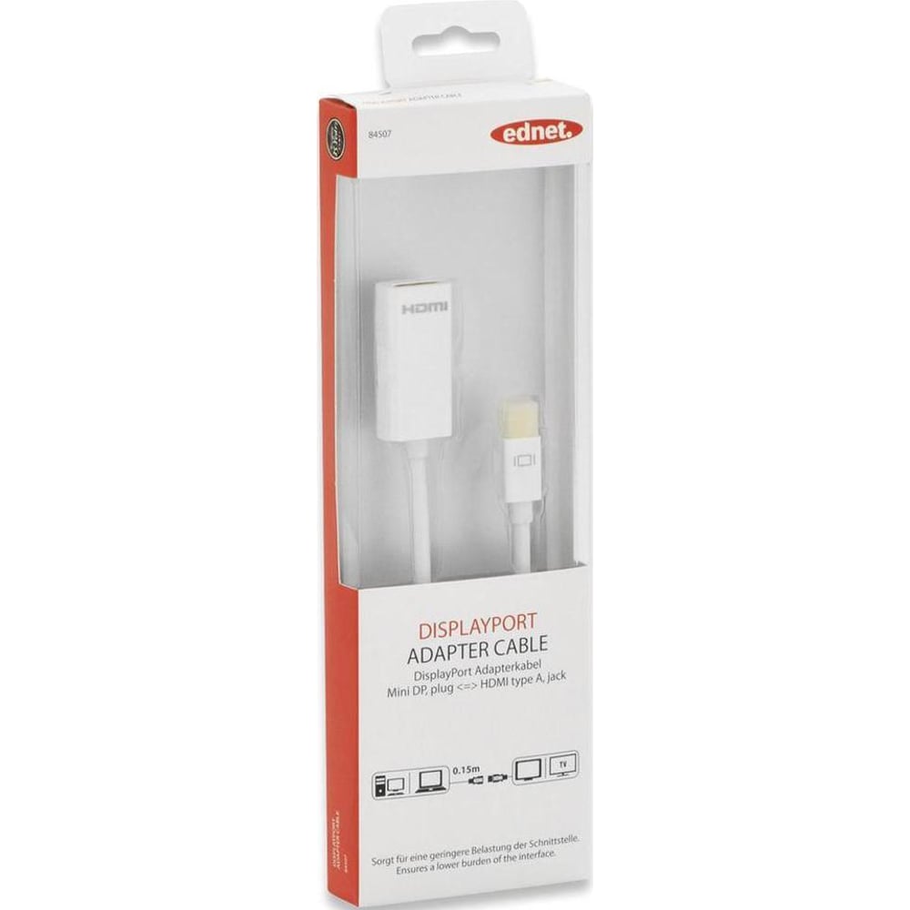 تسوّق Ednet 84507 Mini Display Port To HDMI Adaptor عبر الإنترنت في ...