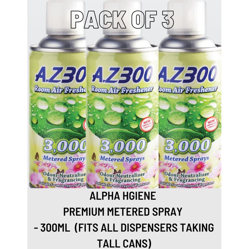 Buy Alpha Hygiene Air Freshener Metered Spray Can – 3000 Sprays ...