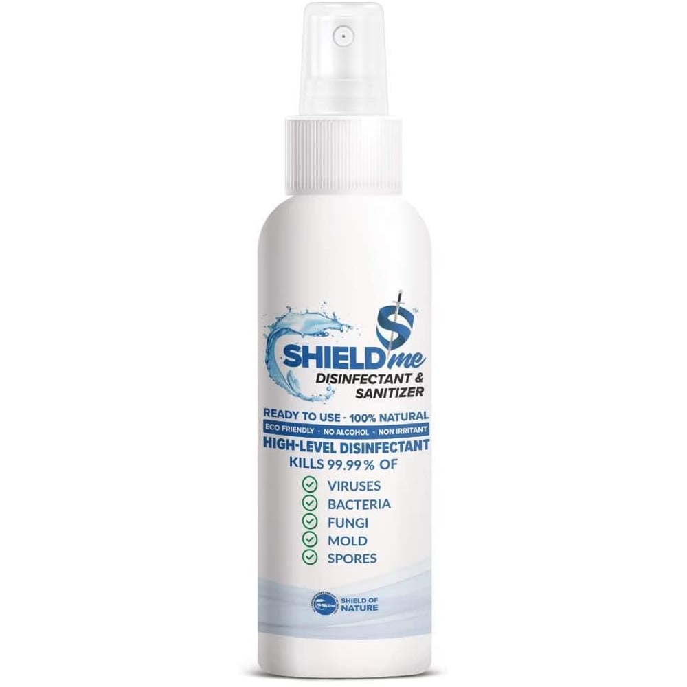 Buy Shield Me High Level Disinfectant & Sanitizer Capacity 60ml 100% ...