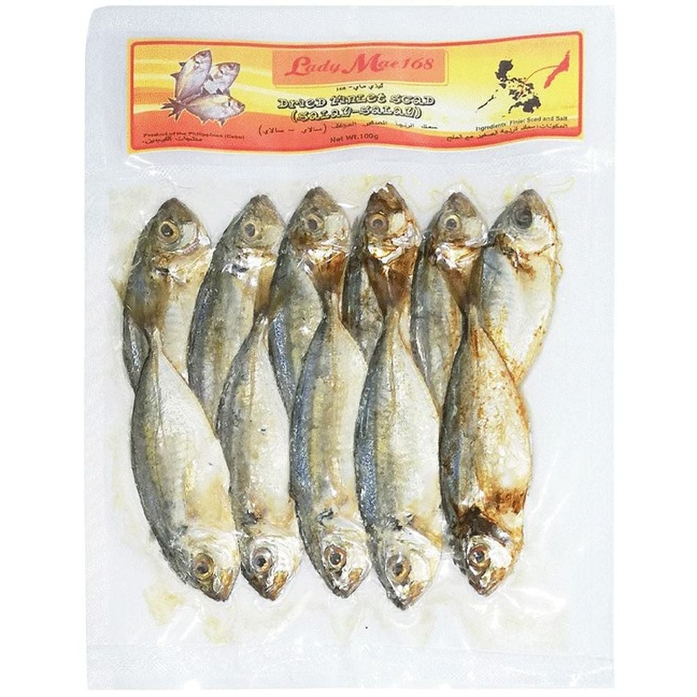 Buy Lady Mae Dried Salted Finlet Scad Salay-Salay 100gm Online in UAE ...